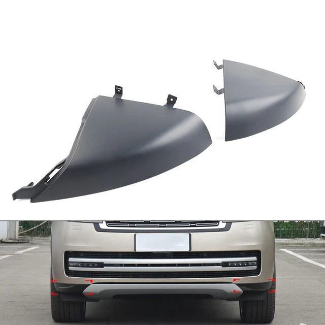 FRONT BUMPER LOWER Air Deflector Spoiler Corner Protector For Land ...