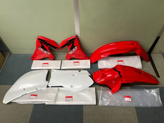 HONDA PLASTIC BODY Kit set XR650R Fenders Panels Shrouds OEM 2007 ...