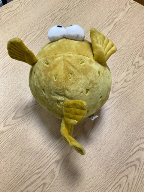 DISNEY BLOAT THE Puffer Fish Finding Nemo Soft Plush Toy Authentic £4. ...