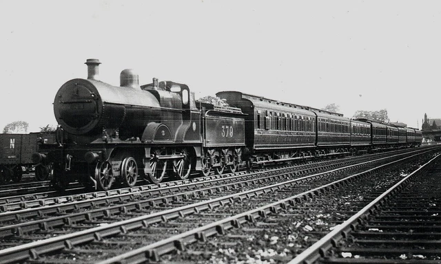 LMS CLASS 2P 4-4-0 No 379 on YORK SHEFFIELD EXP Nr YORK R/PHOTO LOCO & GENERAL £1.50 - PicClick UK
