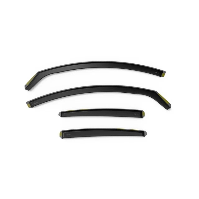 AUDI A3 / S3 / RS3 MK3 2013-2020 4 Door Saloon Wind Deflectors 4pc ...