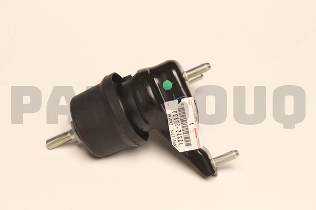 1237228250 GENUINE TOYOTA INSULATOR, ENGINE MOUNTING, LH(FOR TRANSVERSE ...