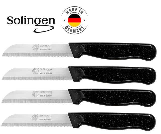 S0LLNGEN GERMAN QUALITY 4KNlFE Stainless Steel Sharp Micro-serrated ...