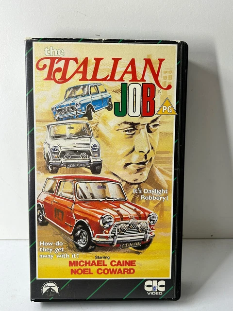 THE ITALIAN JOB (Michael Caine) VHS Video Cassette Tape £19.99 ...