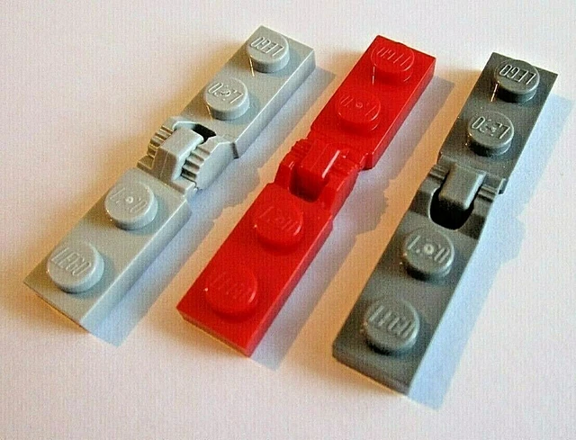LEGO HINGE PLATE 1x2 with Locking Fingers (2 Complete Hinges) (44301 ...