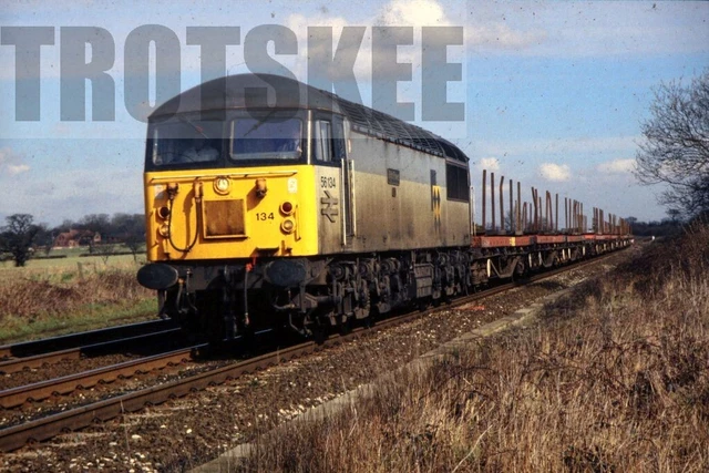 35MM SLIDE BR British Rail Diesel Loco Class 56 56134 1995 Stenson J ...
