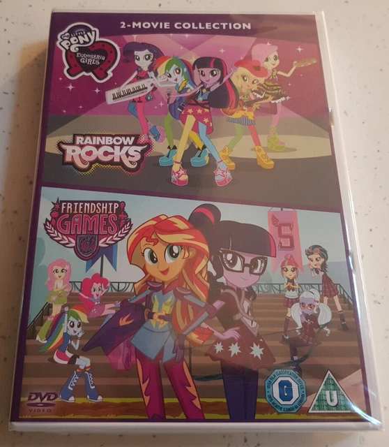 MY LITTLE PONY: Equestria Girls - Rainbow Rocks/Friendship Games - DVD ...