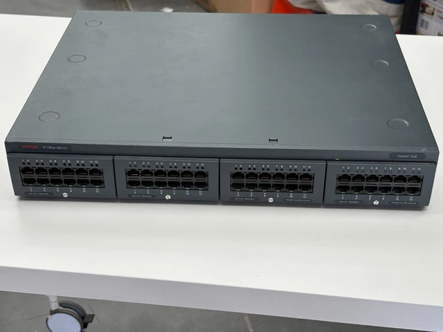 AVAYA IP OFFICE IP500 V2 Control Unit (Turns On) Untested Otherwise $99 ...