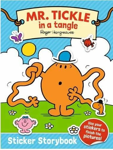 MR. TICKLE IN a tangle Sticker Storybook, Hargreaves, Adam, Excellent ...