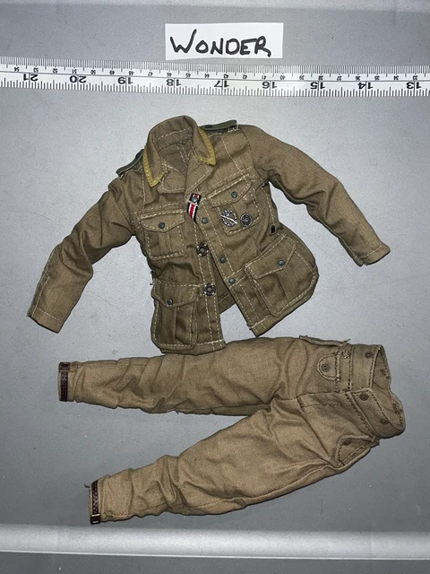1/6 SCALE WWII German Afrika Korps Uniform EUR 17,75 - PicClick FR