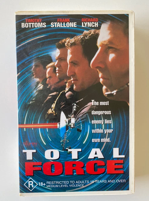 TOTAL FORCE [VHS] Triumph Releasing Ex-Rental Big Box Video Tape Action ...