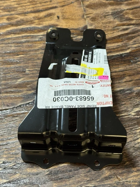 🔥NEW OEM🔥 2022-2025 TOYOTA TUNDRA Bed Side Reinforced Bracket 🔥 65683 ...