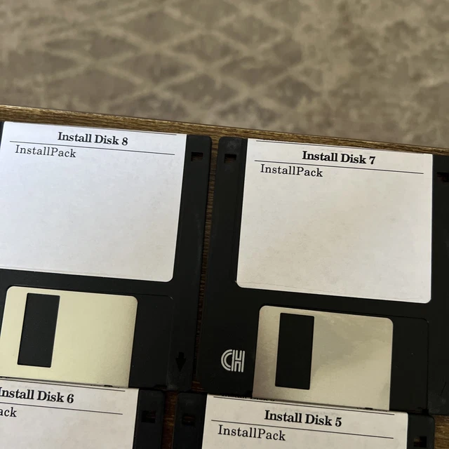 MS WORD FOR Windows 6.0 3.5” Floppy Disks -vintage 10 Disks $34.17 ...