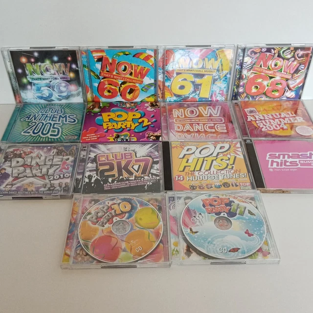 NOW THAT'S WHAT I Call Music, Pop Party, Pop Hits, Club CD Bundle 14 ...