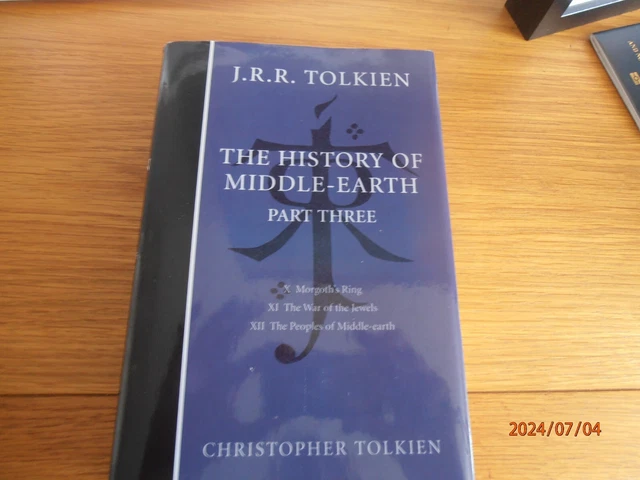 THE HISTORY OF Middle-Earth: Part 3 Christopher Tolkien, HB £35.00 ...