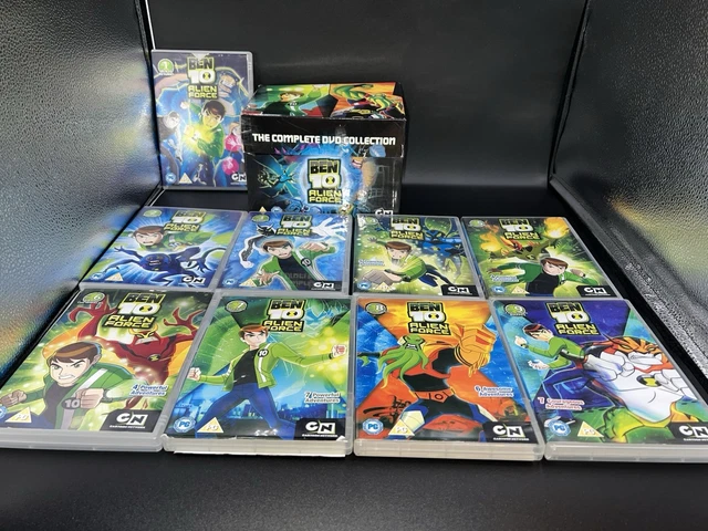 BEN 10 ALIEN Force The Complete DVD Collection Box Set 1 - 9 2 3 4 5 6 ...