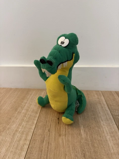 DISNEY VINTAGE PETER Pan Tick Tock Crocodile Plush 8” Soft Toy Play By ...