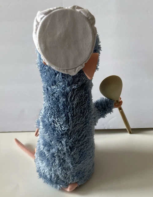 DISNEY PIXAR MATTEL Ratatouille Remy Rat Chef Gustov Animated Talking ...