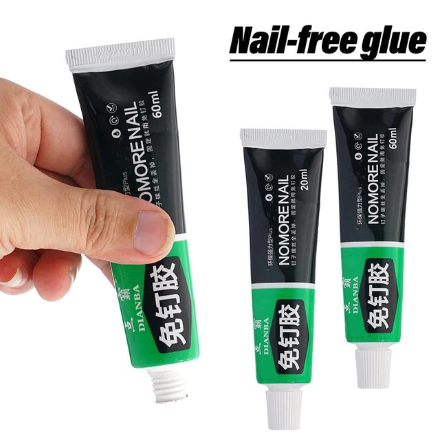 HARD AS NAILS No More Nails Adhesive Glue Waterproof N2E3 Glue 30/60g ...
