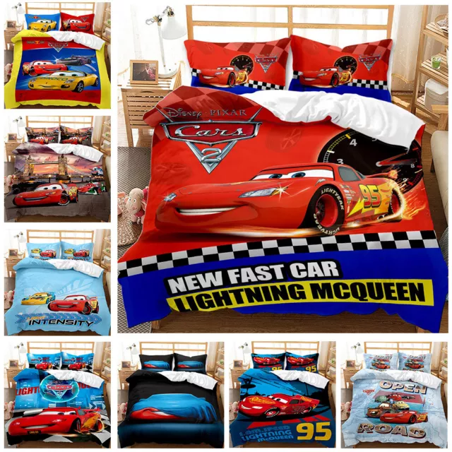 Cars Lightning Mcqueen Collection Single Double Queen King Bed Quilt