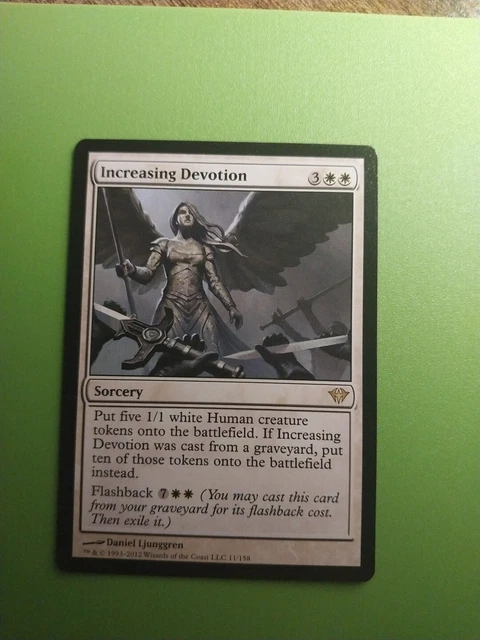MTG INCREASING DEVOTION Dark Ascension 11/158 Régulier Rare EUR 1,09 - PicClick FR