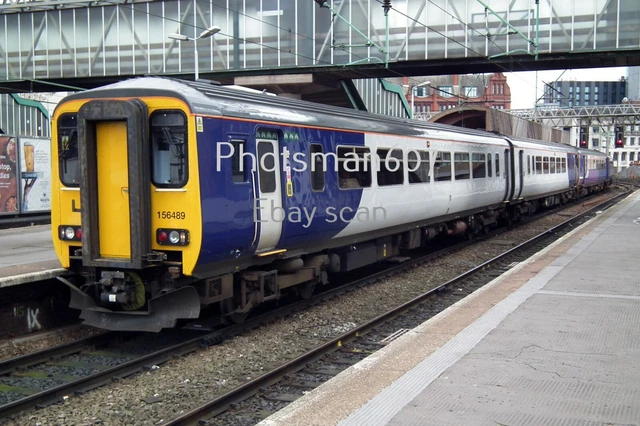 CLASS 156 156489, 2 car DMU, in unbranded new Northern at Manchester ...