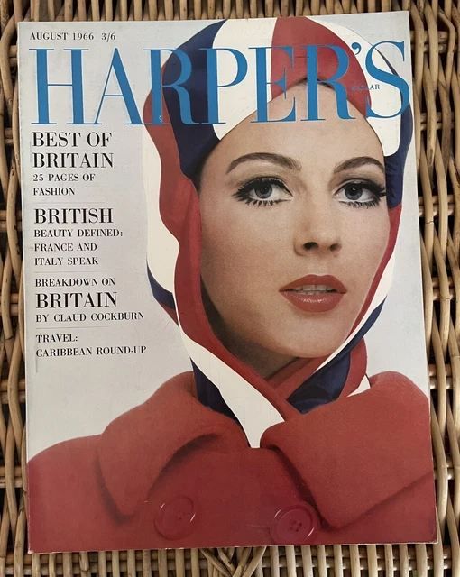 HARPERS BAZAAR UK vintage magazine August 1966 £17.00 - PicClick UK
