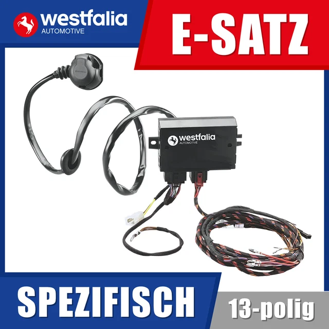 FAHRZEUGSPEZIFISCH E-SATZ 13-POL für Fiat Panda 4x4 Cross III ab 14 WESTFALIA EUR 189,00 ...