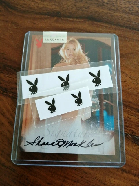 PLAYBOY'S PLAYBOY PLAYMATES in Bed Authentic Autograph Box Card Shanna ...