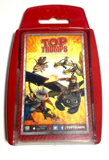 DREAMWORKS HOW TO Train Your Dragon Top Trumps Complete 30 Playing ...