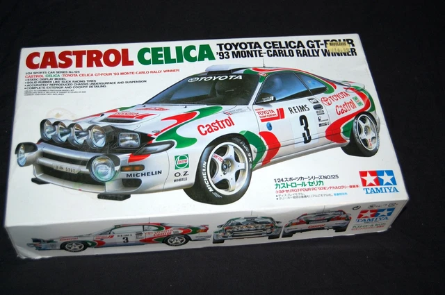 TAMIYA 1/24 TOYOTA Celica GT-Four WRC Rally Monte Carlo 1993 Rally Car ...