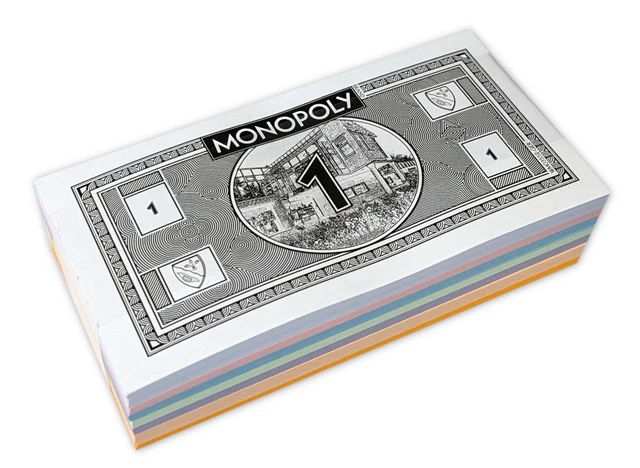 MONOPOLY SPIELGELD (NEUES Design) Monopolygeld Spielgeldscheine ...