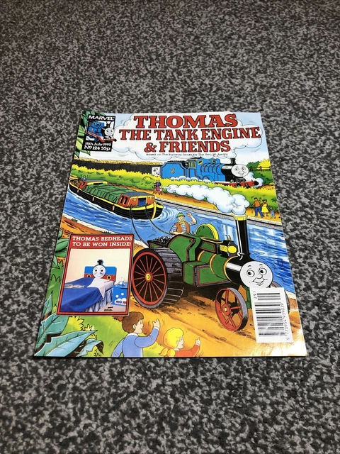 THOMAS THE TANK Engine & Friends Magazine Comic Vintage 1992 No: 124 £ ...