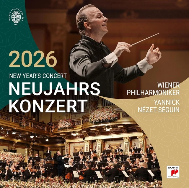 WIENER PHILHARMONIKER NEW Year's Concert 2026 (Vinyl LP) (PRESALE 06/02 ...