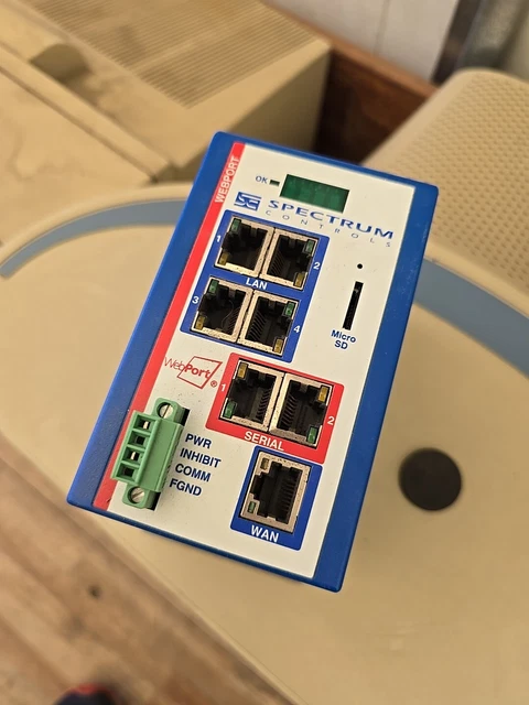 SPECTRUM CONTROLS WEBPORT Remote Access Module Gateway VPN $199.97 ...