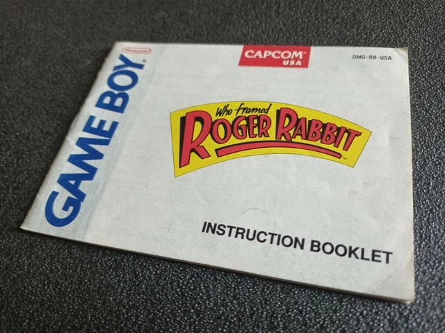 Game Boy Who Framed Roger Rabbit À VENDRE! - PicClick FR