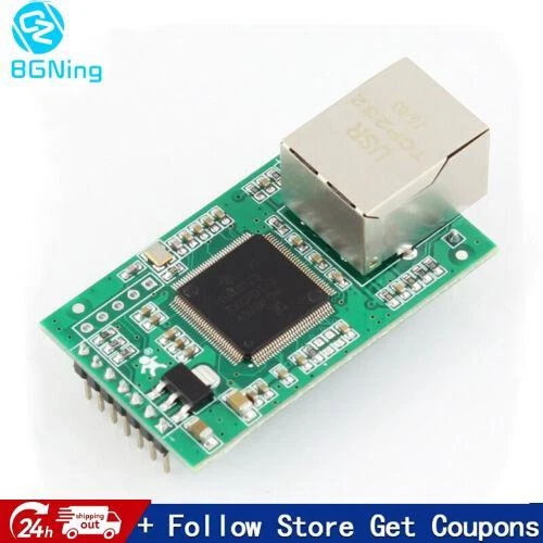 USR-TCP232-E2 DUAL SERIAL TTL to Ethernet Converter with Modbus ...