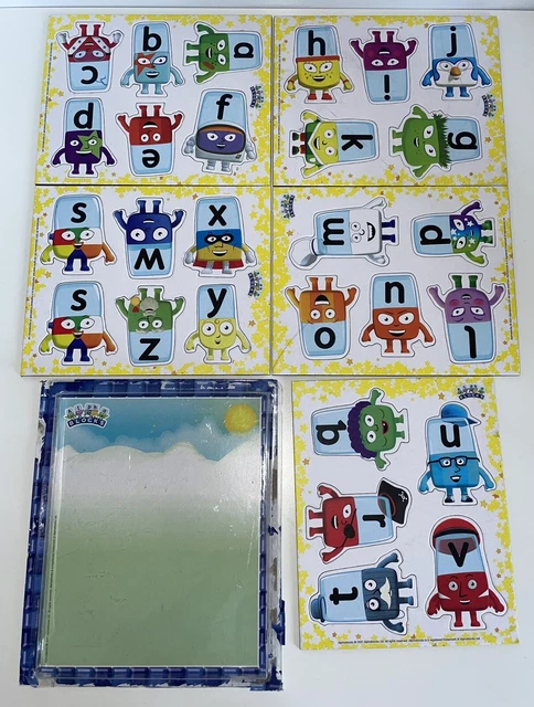 CBEEBIES ALPHABLOCKS MAGNETIC Letter Tiles Large A-Z Alphabet 26x ...