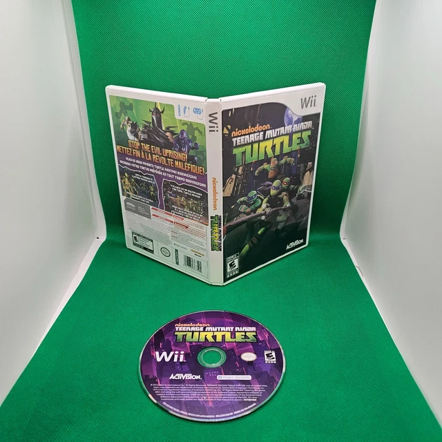 TEENAGE MUTANT NINJA Turtles (Nintendo Wii) - Nickelodeon TMNT - No ...