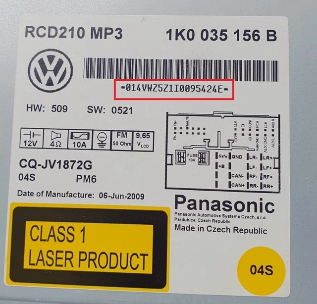 Radio Code For Volkswagen