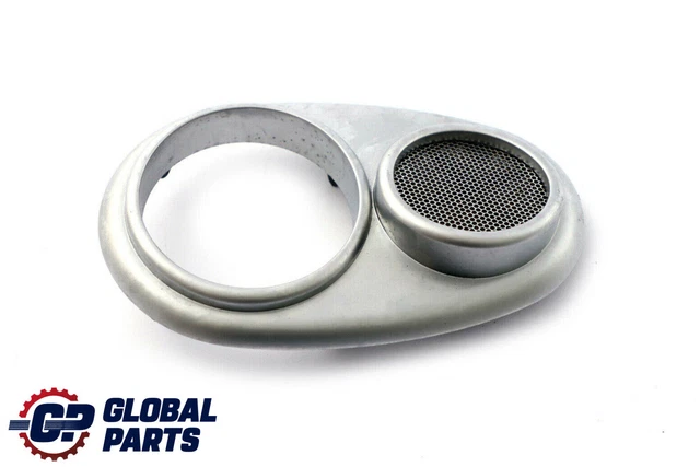 MINI COOPER R50 R52 R53 Couverture Ouvre Interieur Gauche Argent Blanc ...