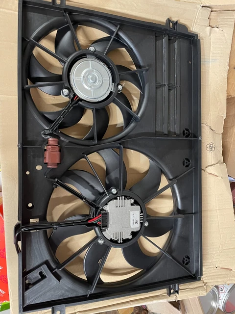 RADIATOR FAN PACK AUDI A1 A3 SEAT ALTEA IBIZA LEON TOLEDO VW GOLF CADDY ...