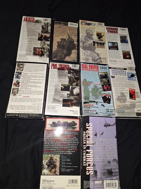 MILITARY SELF DEFENSE Survival Vhs Lot 10 Titles £20.04 - PicClick UK