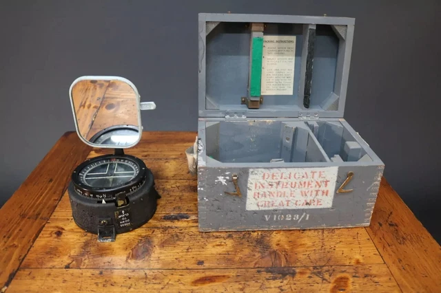 WW2 RAF RN Inverted Telltale Mirrored Compass Type P12 Luminous £145.00 ...
