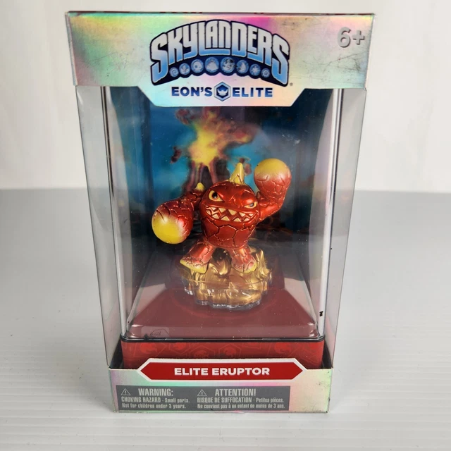 SKYLANDERS TRAP TEAM Eon's Elite Eruptor Boxed Character Figure Fire ...