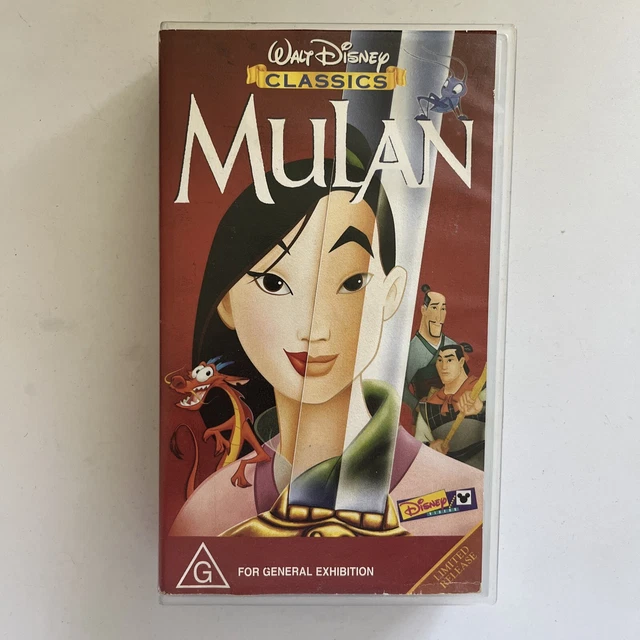 MULAN WALT DISNEY Classics (VHS Movie Video Tape) EUR 4,40 - PicClick DE MULAN WALT DISNEY Classics (VHS Movie Video Tape) EUR 4,40 - PicClick DE