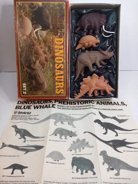 EXTREMELY RARE BOX Set 2 Invicta British Natural History Museum ...