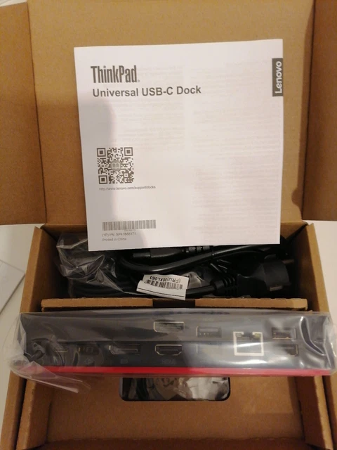 LENOVO THINKPAD USB-C Dock Gen 2 Port Replicator 40AY0090EU £127.02 ...