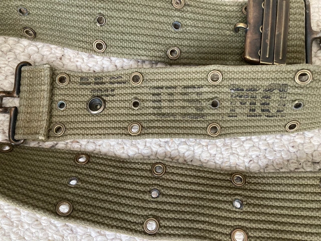 WW2 USMC MARINE US Belt Marked USMC 1944 dated Original £104.71 ...
