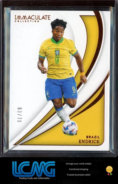 2024-25 PANINI IMMACULATE #60 Endrick #/70 L9D $0.99 - PicClick AU